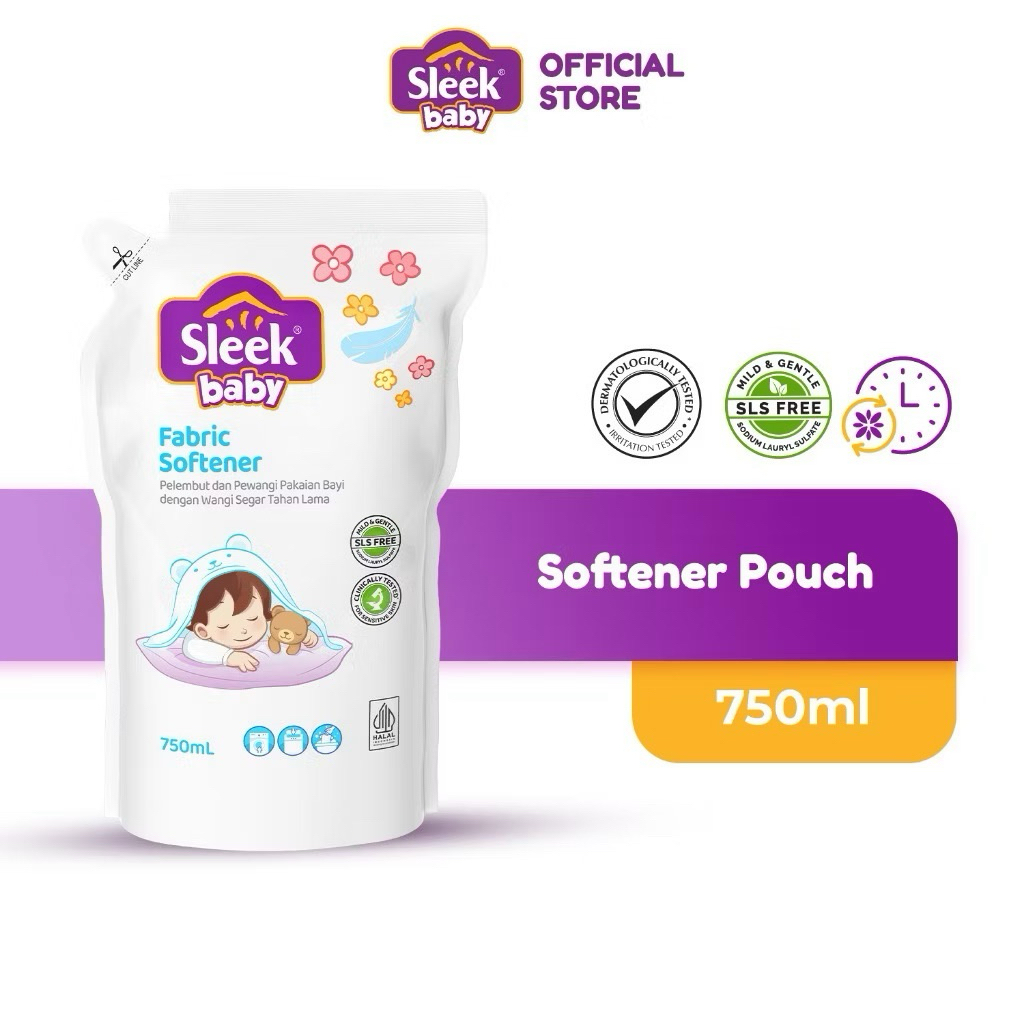 Jual Sleek Baby Fabric Softener 750 ml | Shopee Indonesia
