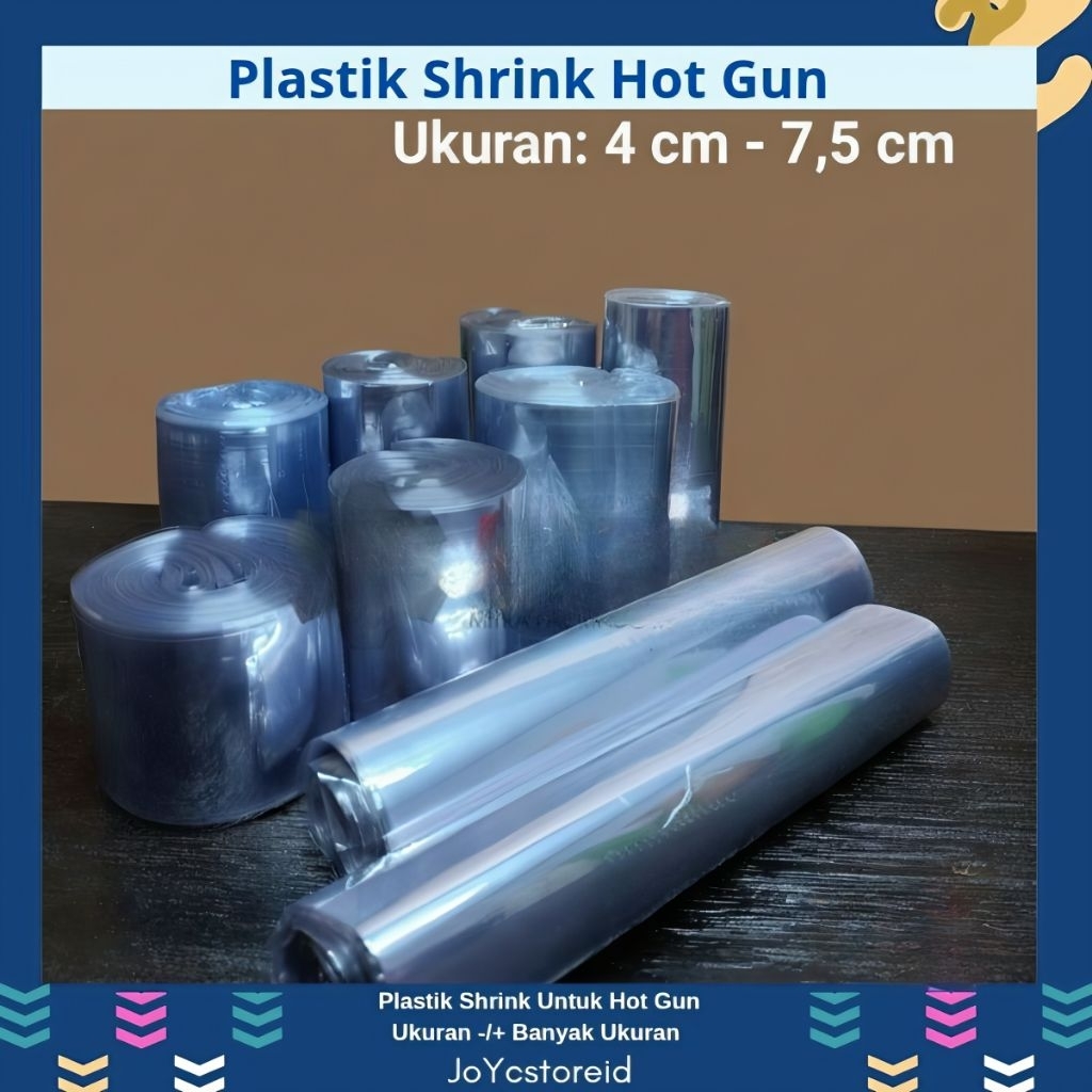 Jual Plastik Shrink 250gr Plastik Segel Ukuran 8cm - 70cm Berat 250gr ...
