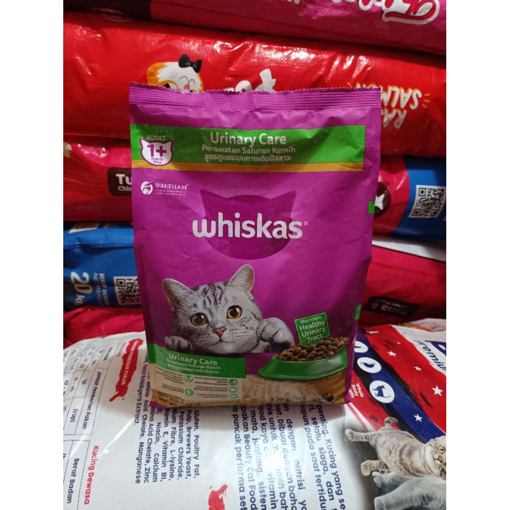 Jual Whiskas Urinary Care 1,1kg Catfood Makanan Kucing Dewasa | Shopee ...