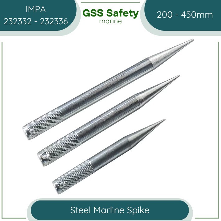 Jual Steel Marline Spike 200 - 450mm IMPA 232332-232336 Jarum untuk ...