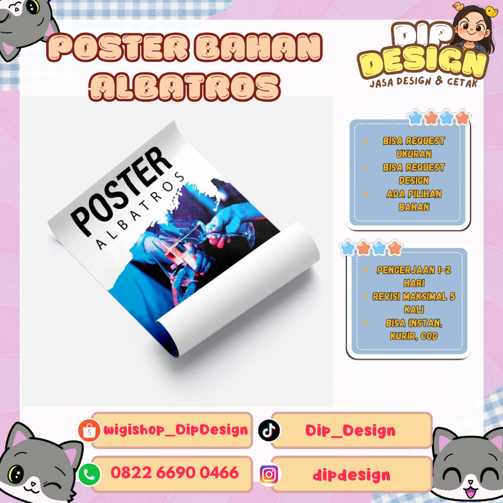 Jual Cetak Poster Besar A2 A1 A0 Custom Gambar | Shopee Indonesia