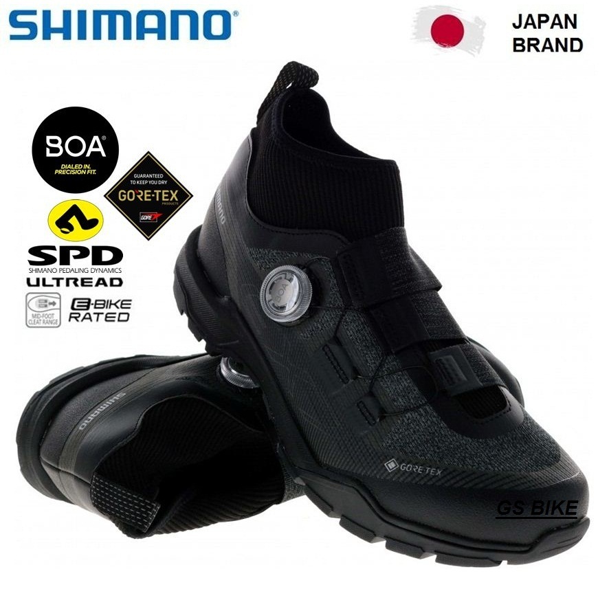 Jual SHIMANO EX700GTX WIDE MTB Shoes Sepatu Sepeda Cleat Clipless ...