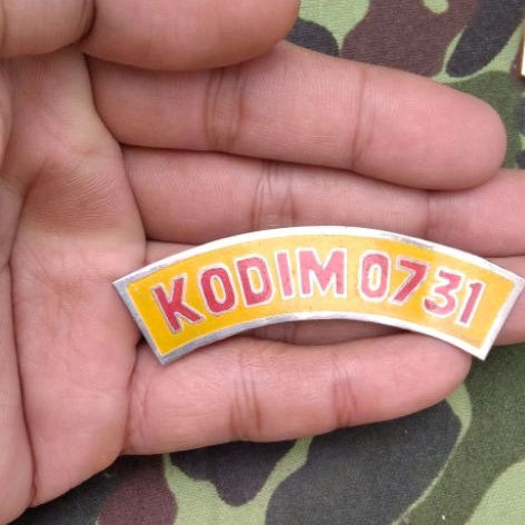 Jual patch abri jadul kodim kulon progo jogja pin tentata jadul kaleng ...