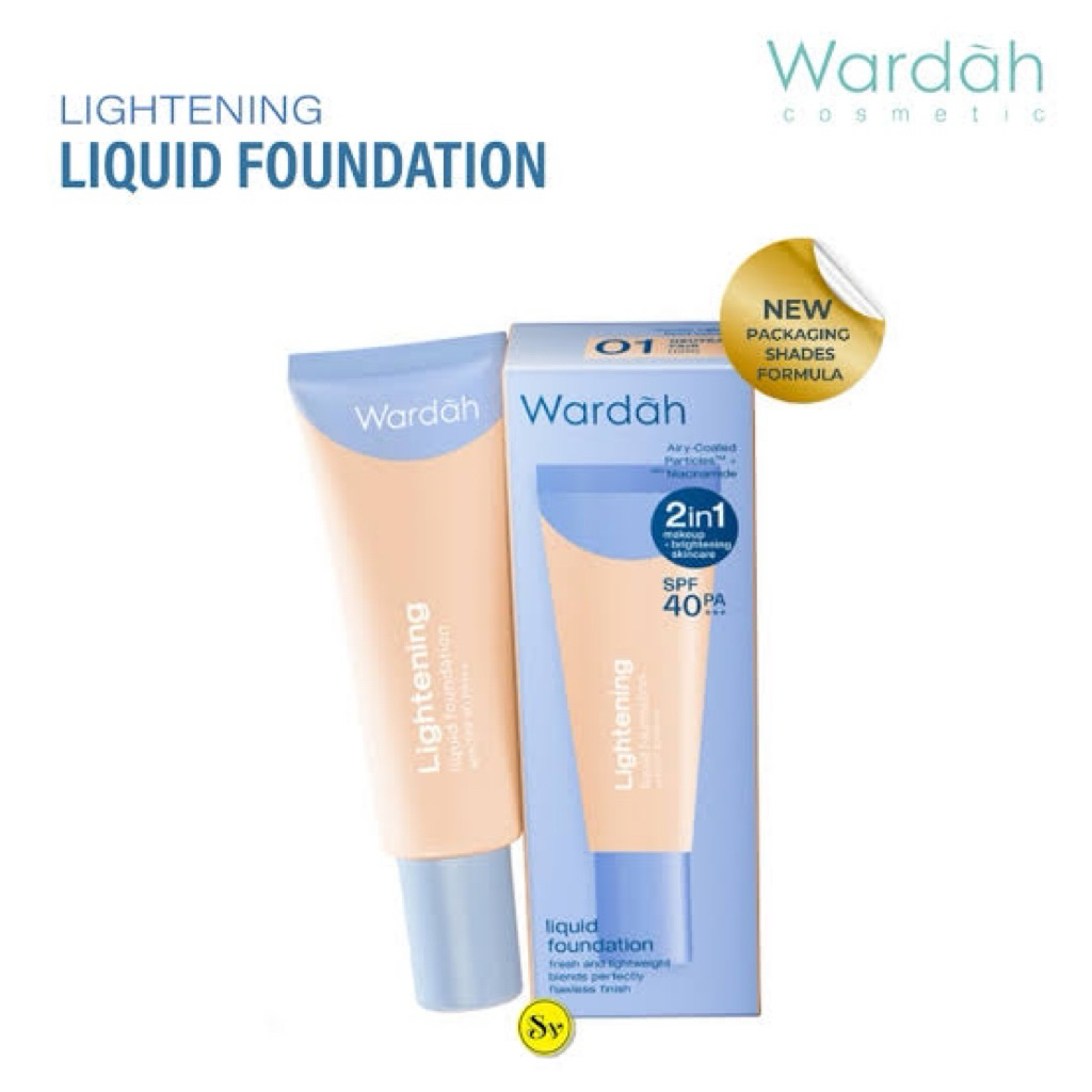 Jual Wardah Lightening Liquid Foundation | Shopee Indonesia