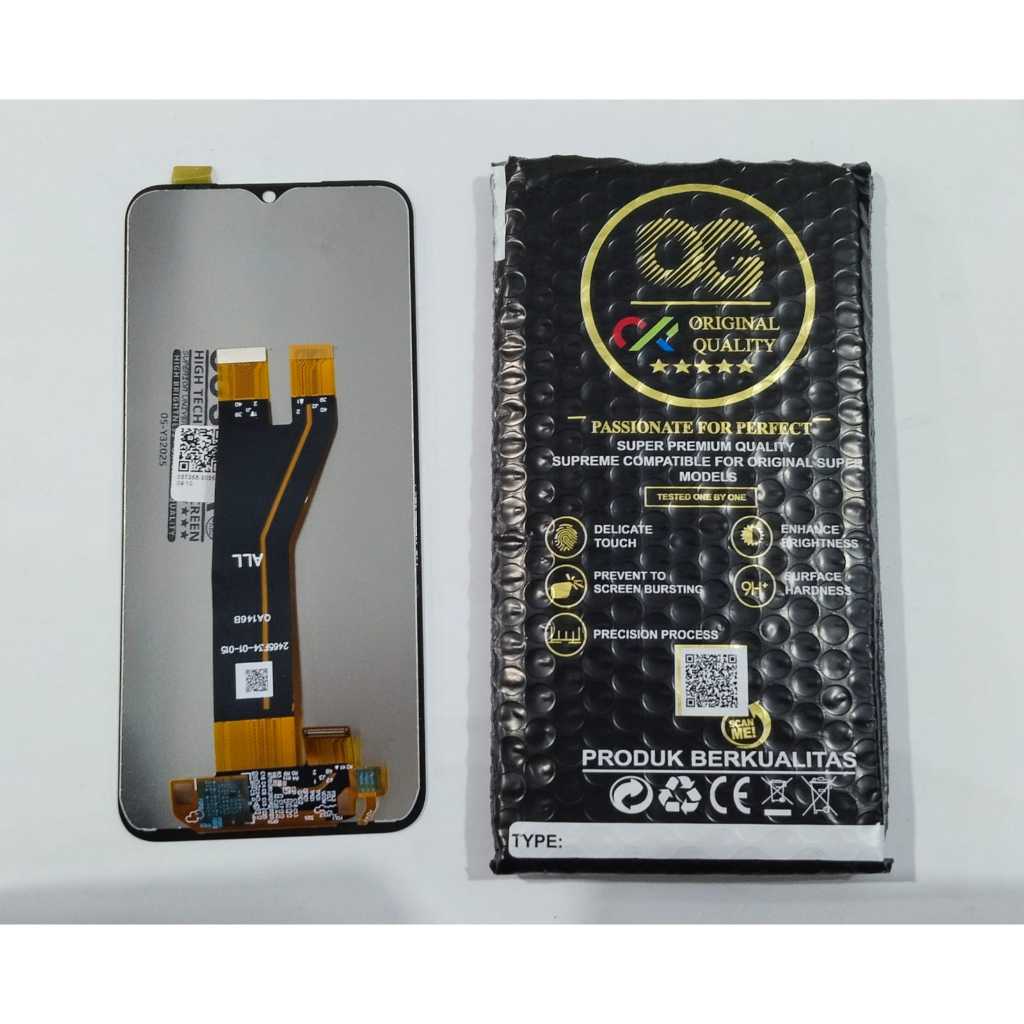 Jual LCD TS SAMSUNG A14 4G/A145F/A14 5G/A146B BLACK BIG CON OG SUPER ...
