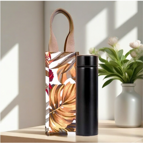 Jual Tas Tumbler 1 Liter / Tas Botol Minum / Tas Jinjing Kanvas Motif ...