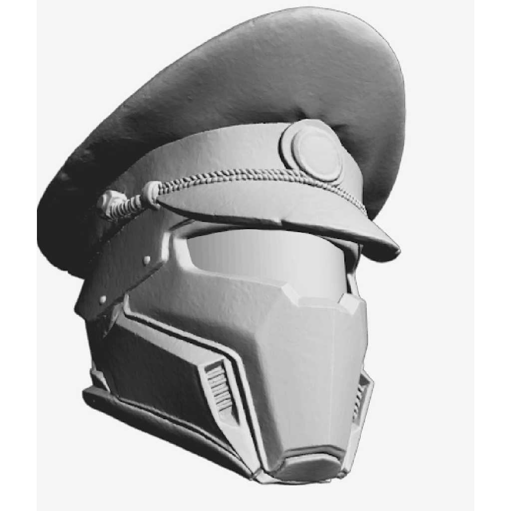 Jual Headsculpt Head HS HELLDIVER PARADE COMMANDER untuk Kitbash Action ...