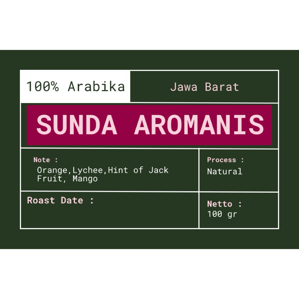 Jual Sunda Aromanis Whole Beans | Shopee Indonesia