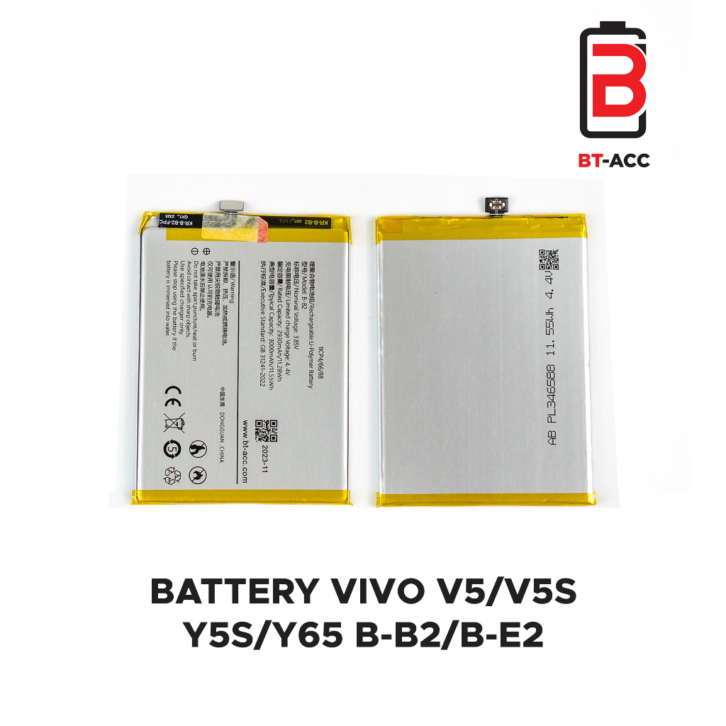 Jual BATTERY ORI 100% VIVO V5/ BATERAI Y67/V5 LITE/Y66 B-B2 BB2 BT-ACC ...