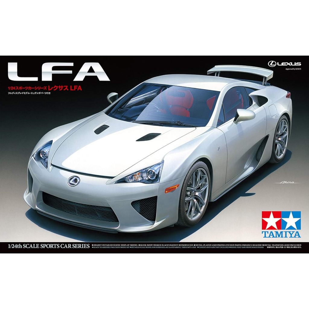 Jual Tamiya 24319 Lexus LFA V10 SV with Photo-Etched Detail Scale 1: 24 ...