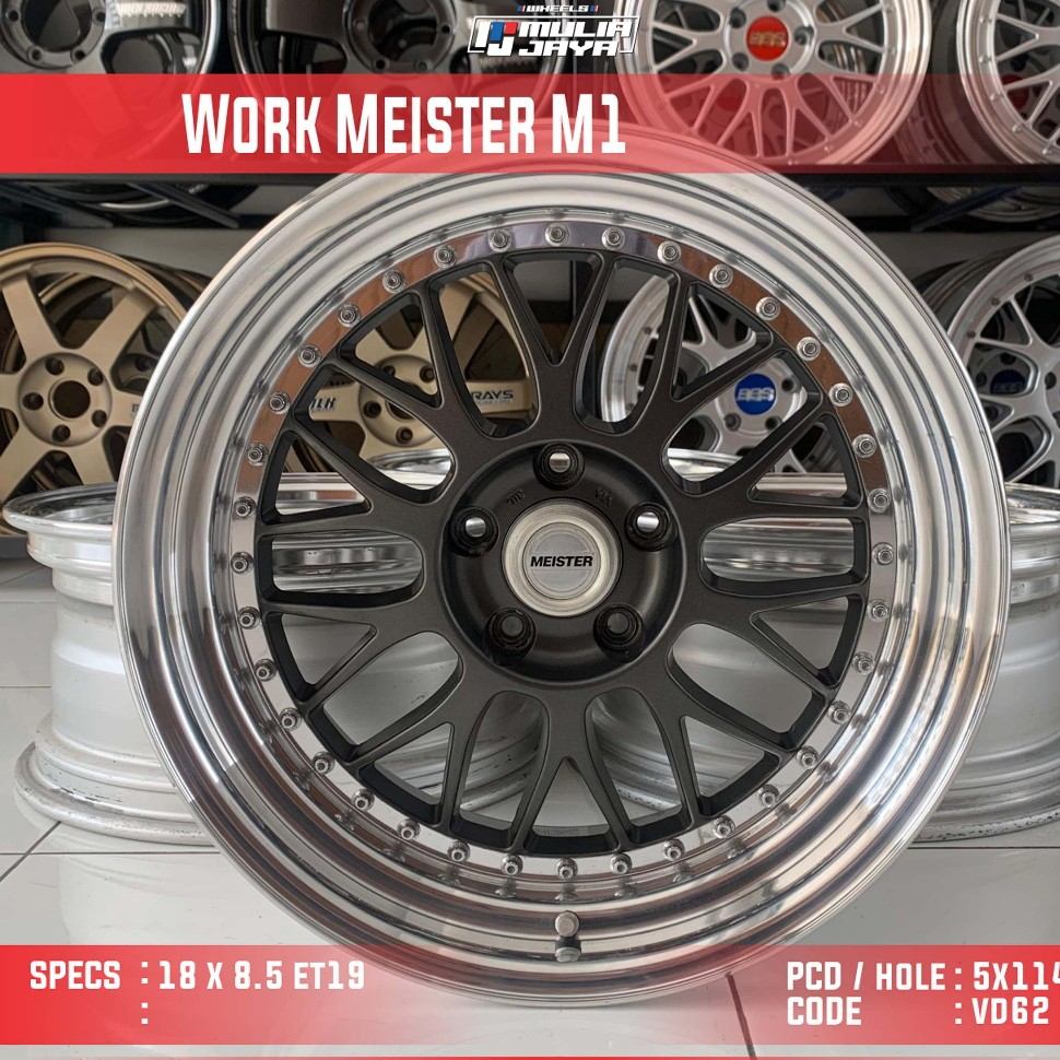 Jual Velg Work Meister M1 Ring 18 R18 | Shopee Indonesia