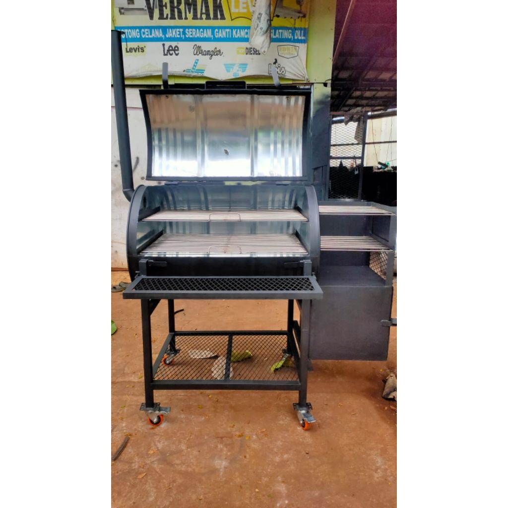 Jual pitsmoker smoked grill barbecue oven tungku asap pemanggang ...