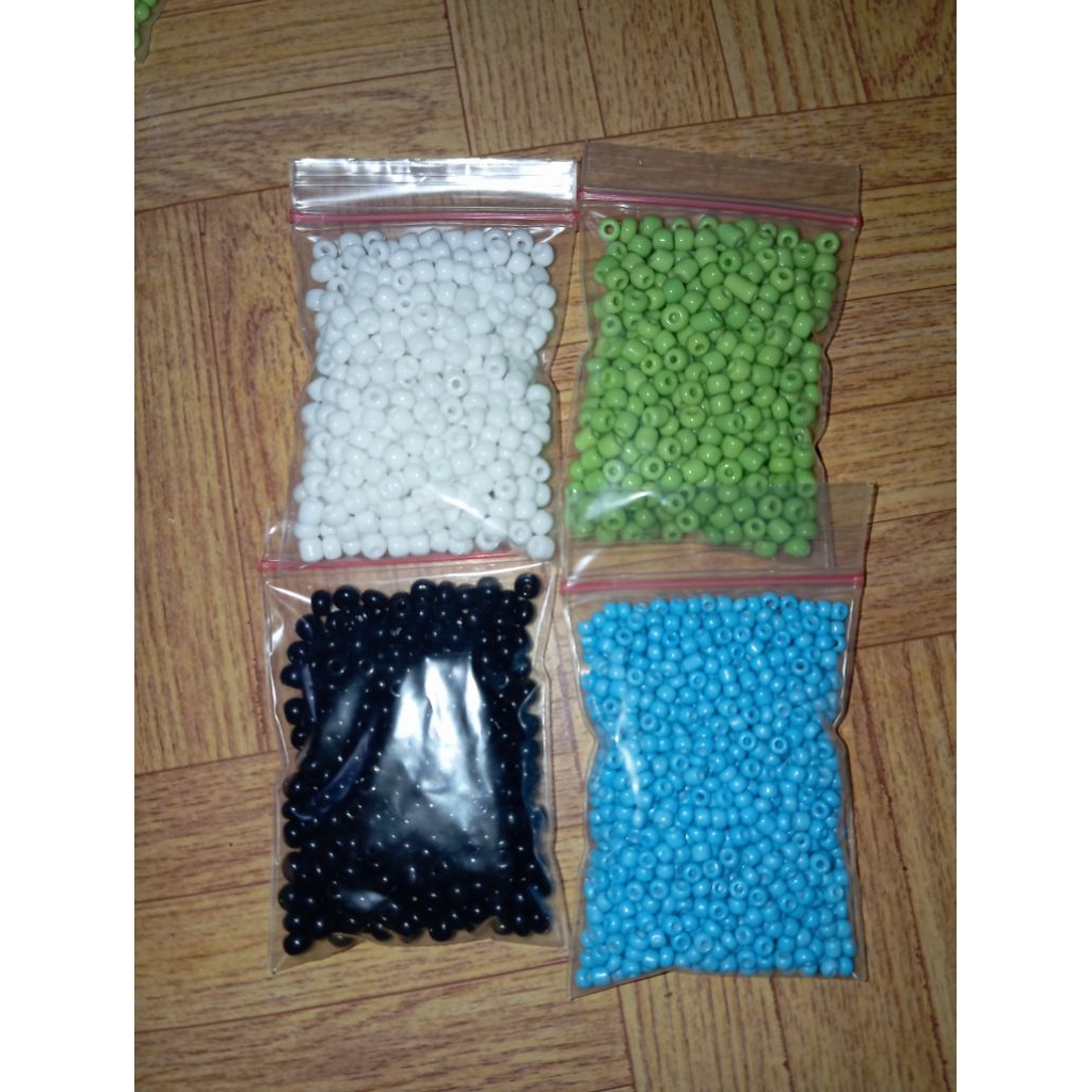 Jual [30g] manik pasir hijau putih hitam biru | Shopee Indonesia