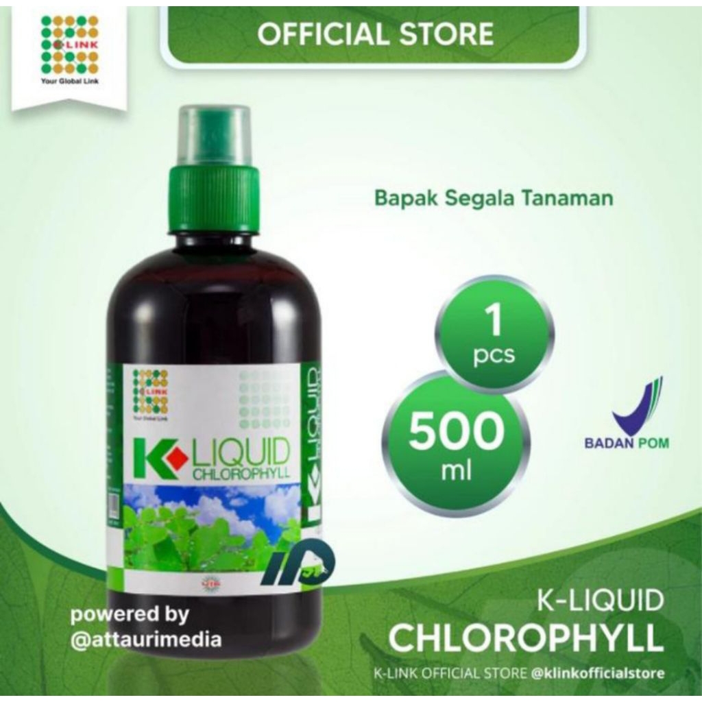 Jual Klorofil K Link 500ml Chlorophyll K Liquid K Link Original ...