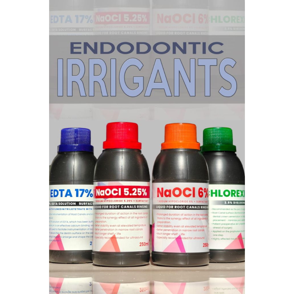 Jual Endodontic Sodium Hypocloride / Naocl 5.25%+ Surfactant / NaOCL 6% ...