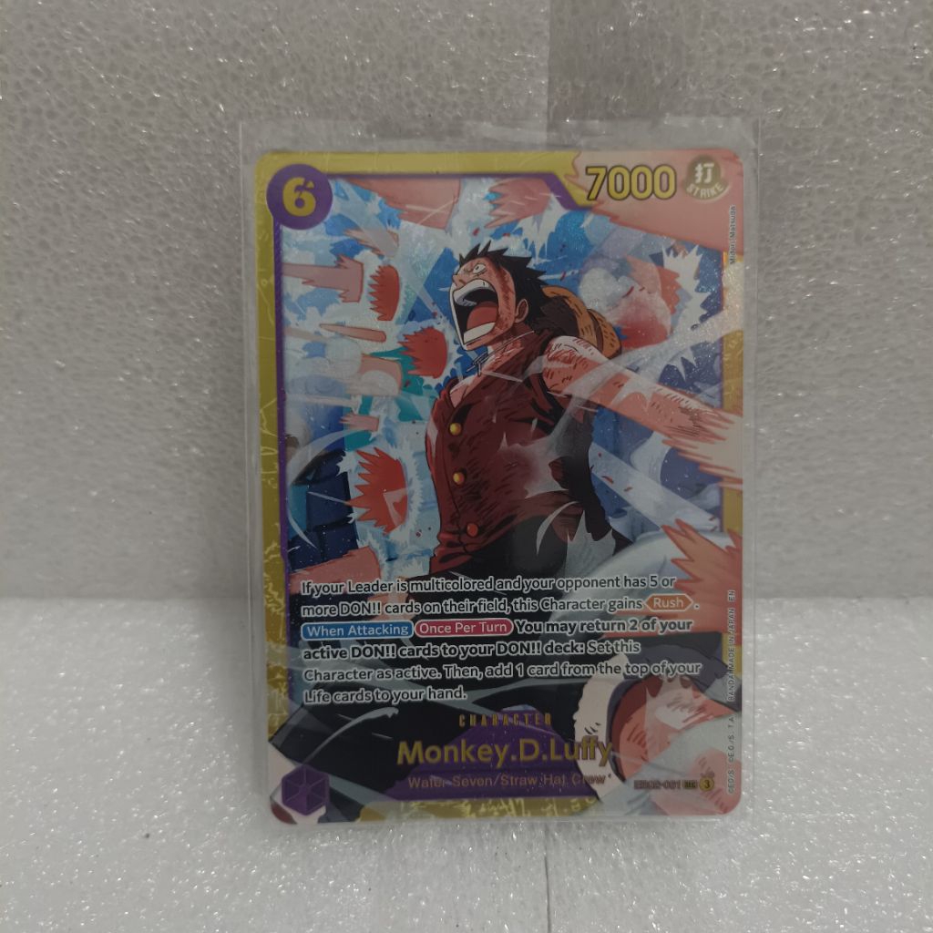 Jual One Piece TCG EB02 Japan / English EB02-061 SEC Monkey D Luffy ...