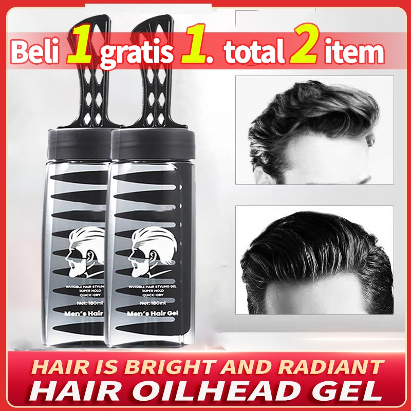 Jual (5) Hair spray pria Minyak rambut Wax rambut matte 180ml Pomade ...