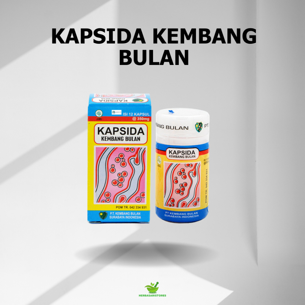 Jual Kapsida Kembang Bulan 12 Kapsul - Obat Gatal, Bisul, Jerawat, dan ...