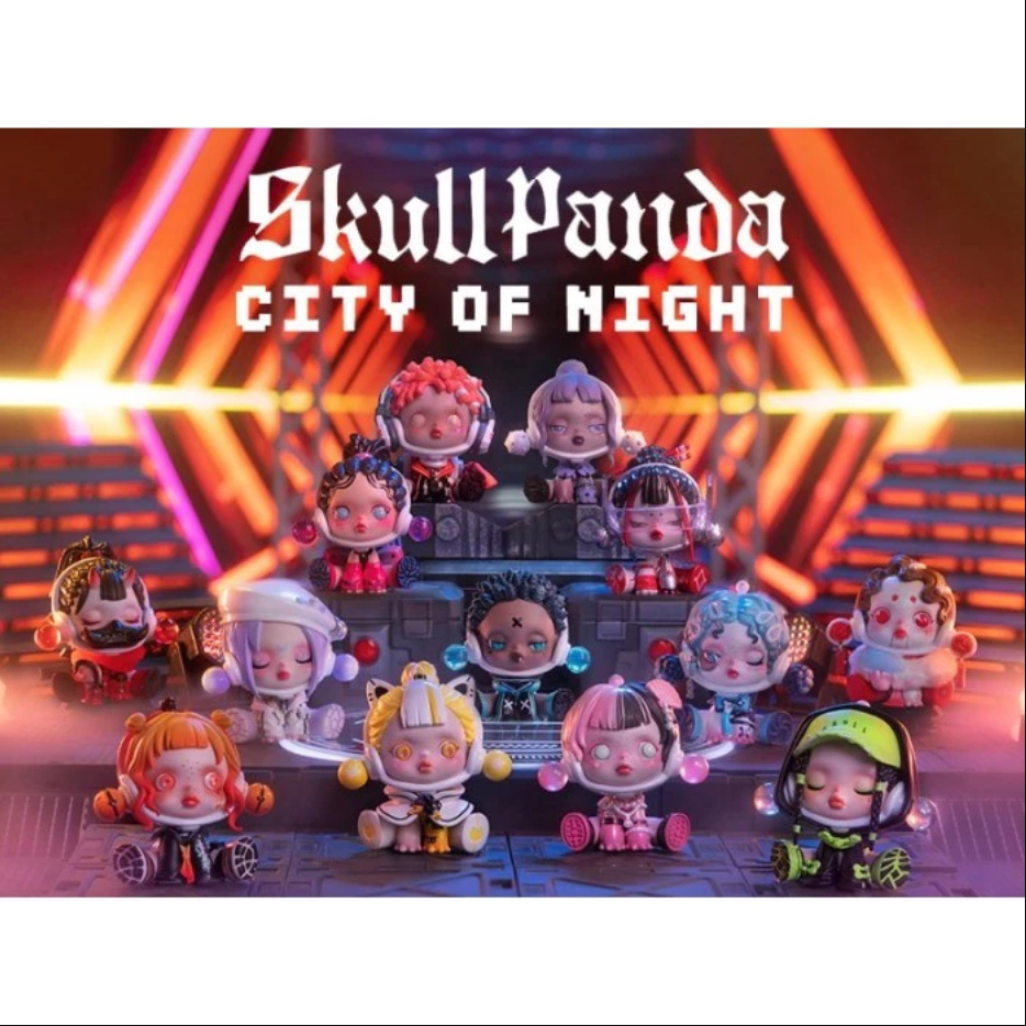 Jual Pop Mart Skull Panda City of Nights Action Figure | Shopee Indonesia