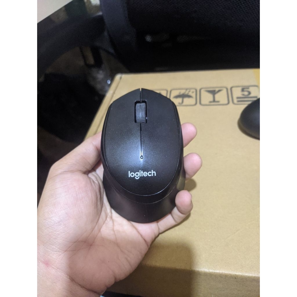 Jual Logitech M330 Mouse Wireless Silent Klik orgl | Shopee Indonesia