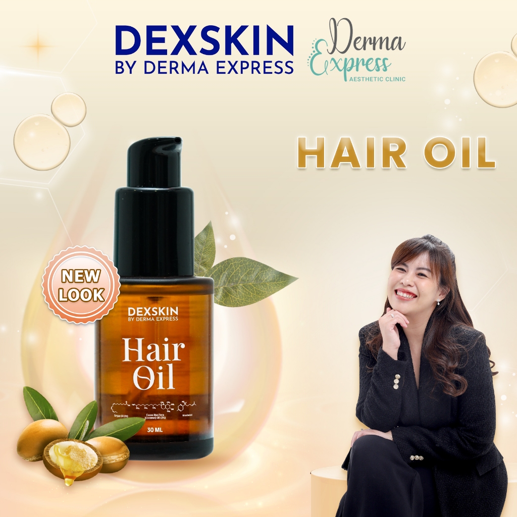 Jual DEXSKIN BY DERMA EXPRESS Hair Oil 30 ml | Shopee Indonesia