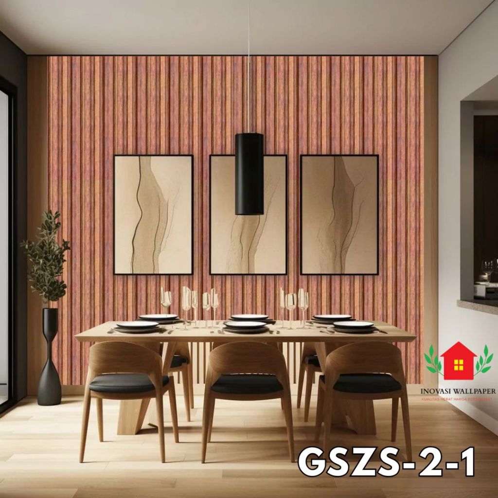 Jual WPC Wood Panel Premium Wallpanel Wallboard PVC Kayu Dinding Ukuran ...