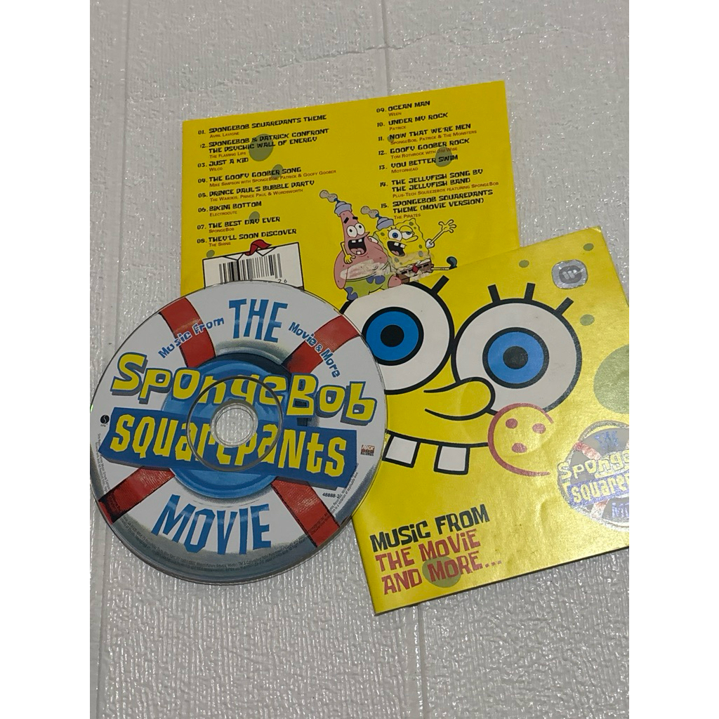 Jual CD ALBUM VA SPONGEBOB SQUAREPANTS AVRIL LAVIGNE ORIGINAL | Shopee ...