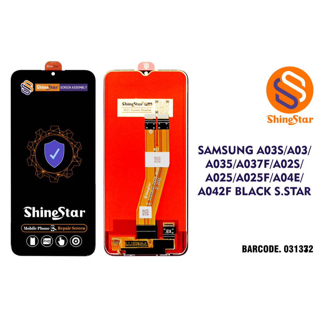 Jual LCD+TS SAM A03S/A02S/A03/A035/A035F/A04E/A042F/A025 BLACK ...