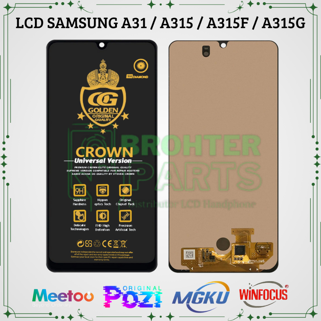Jual LCD SAMSUNG A31 / (SAMSUNG GALAXY A31) / A315 / A315F / A315G ...