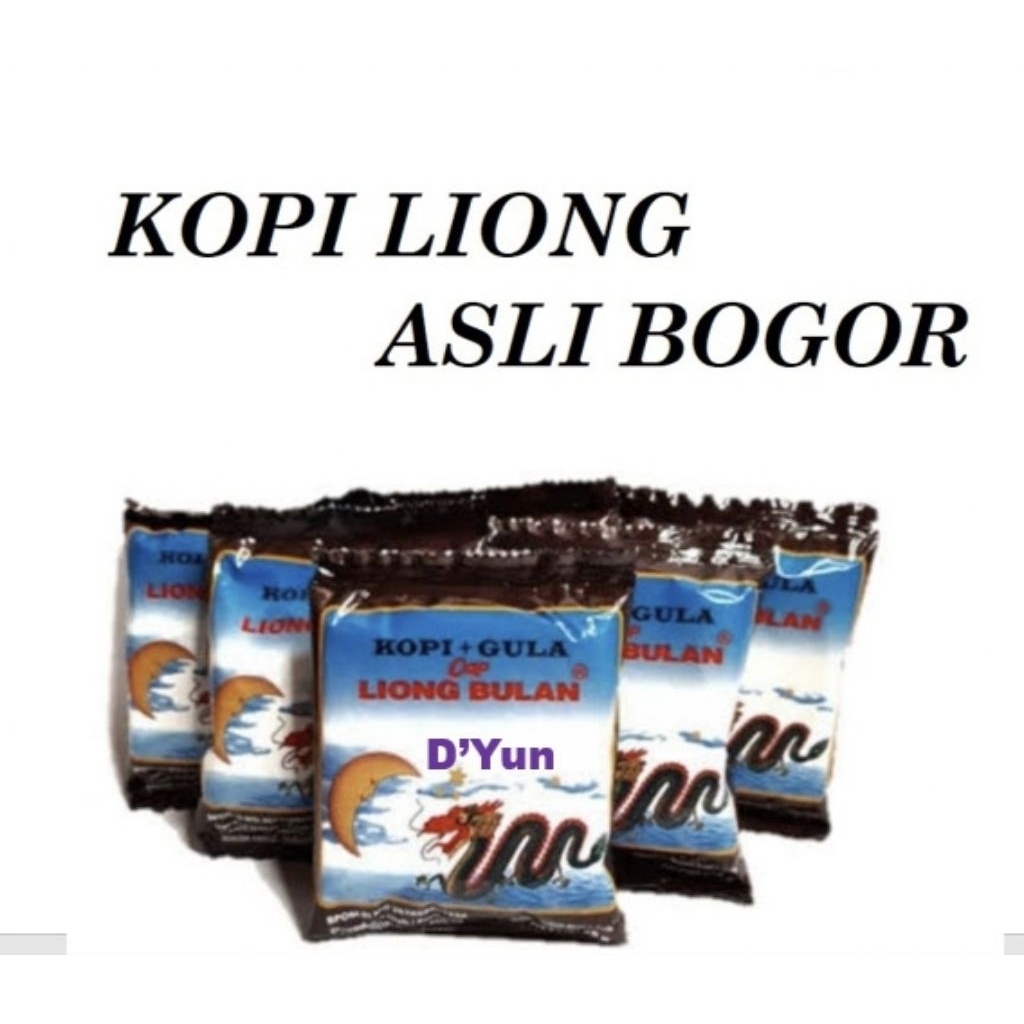 Jual kopi liong Bulan plus Gula isi 20 sachet 28 gra | Shopee Indonesia
