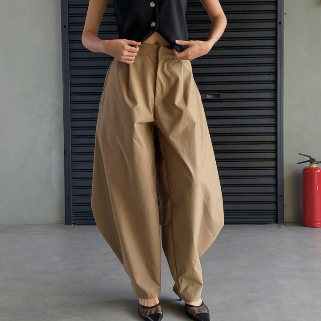 Jual CLASSY Jemma Barrel Pants 1803 | Celana Barrel Wanita Premium ...