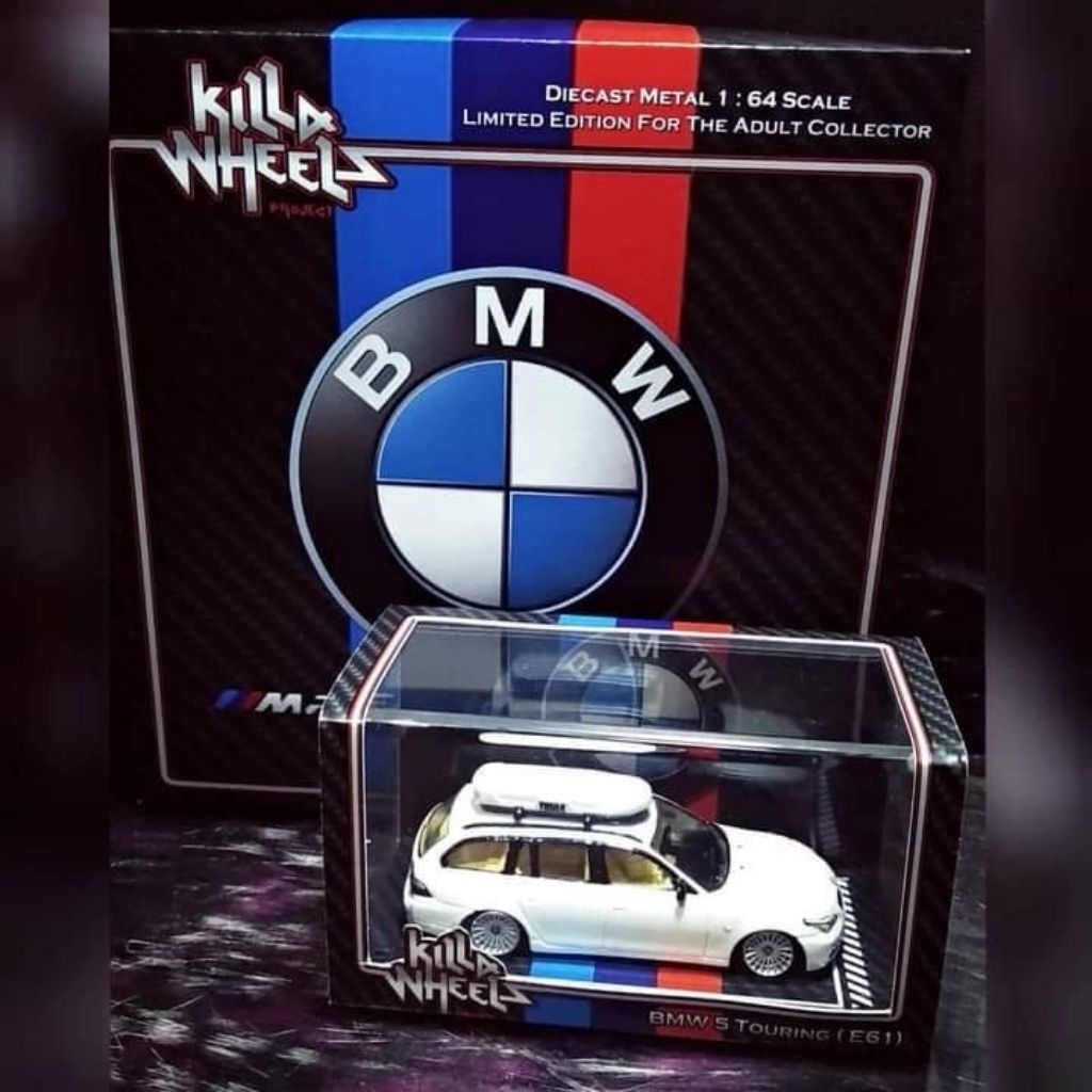 Jual KILLAWHEELS LIMITED CUSTOM - MAJORETTE BMW 5 TOURING (E61) PEARL ...