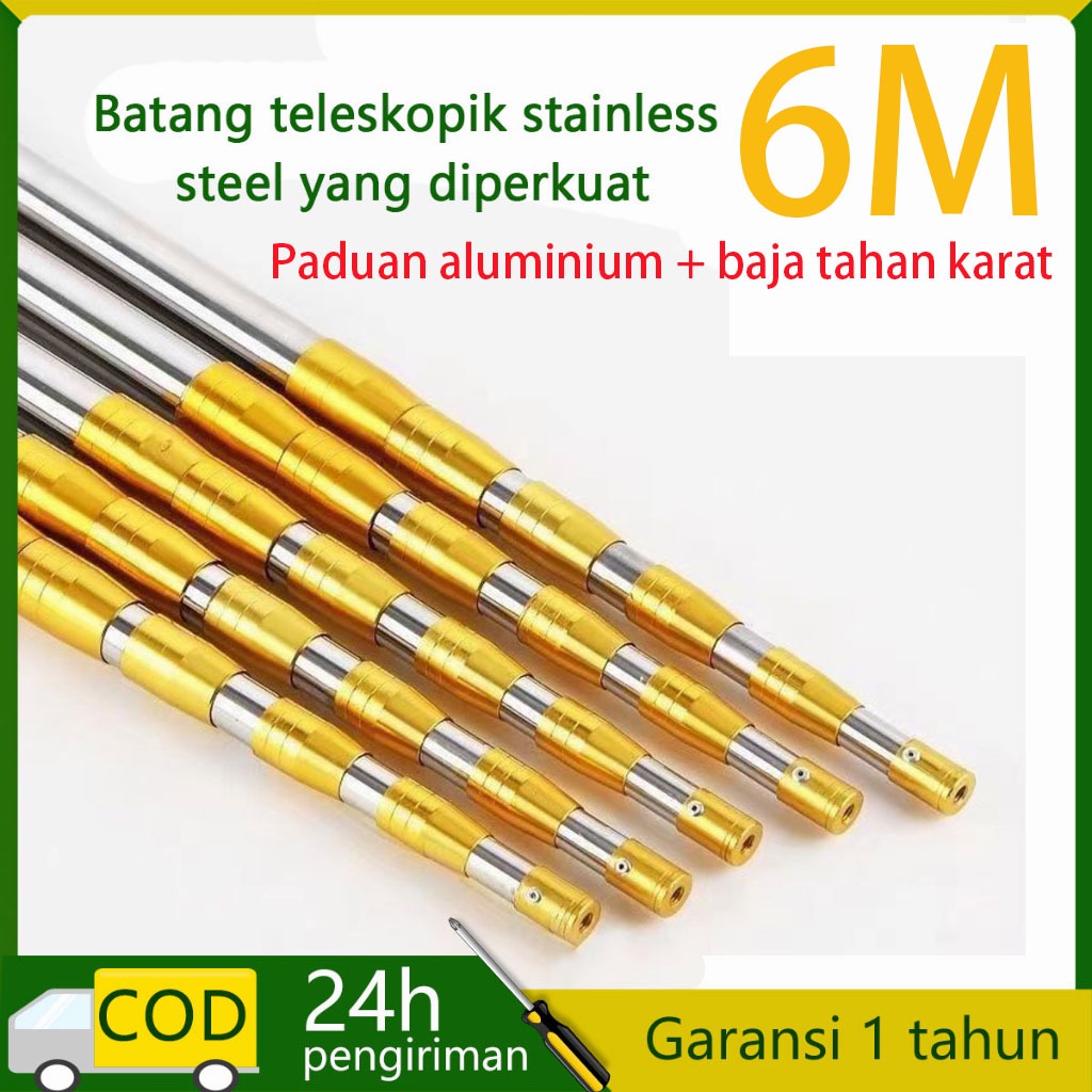 Jual Alat Tongkat Pemetik Buah Panjang Telescopik Tongkat Panjang Untuk ...