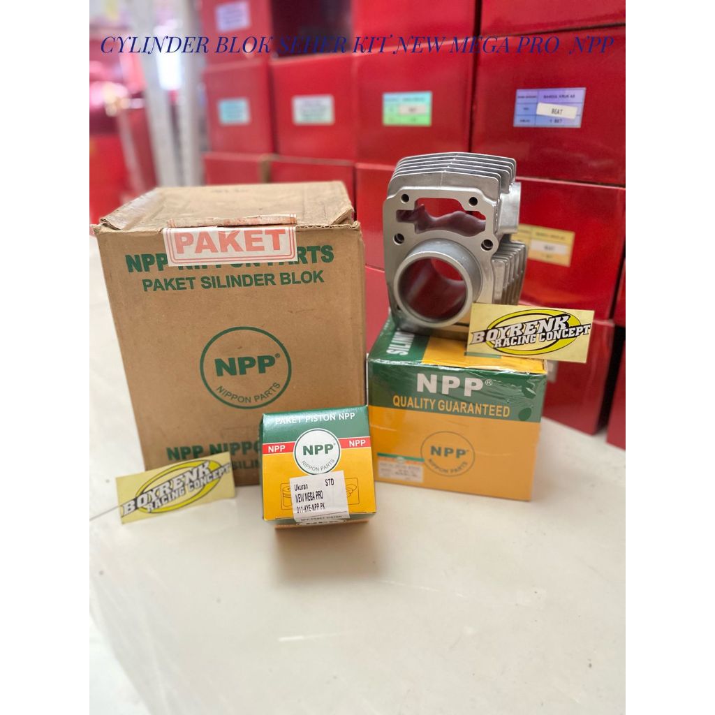 Jual Cylinder Blok MEGA PRO NEW / MP MONO/ NEW MEGA PRO Set Piston Kit ...