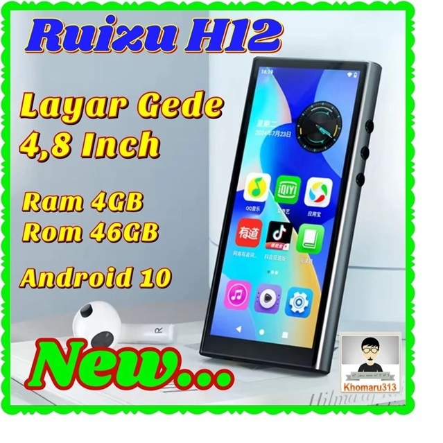 Jual Ruizu H12 H10 4Gb+ 64Gb Wifi 5G Android 10 Download Sportify ...