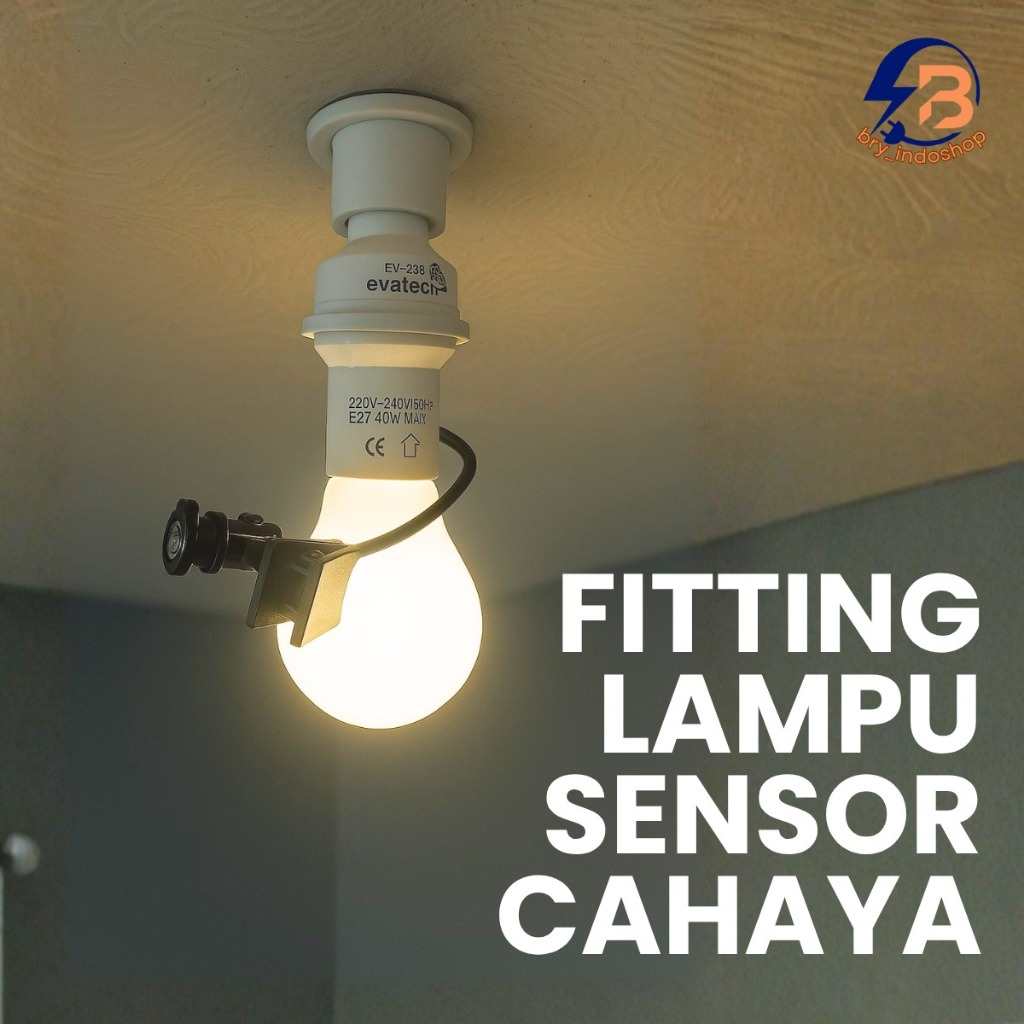 Jual Fitting Lampu Sensor Cahaya Otomatis / Fitting Sensor | Shopee ...