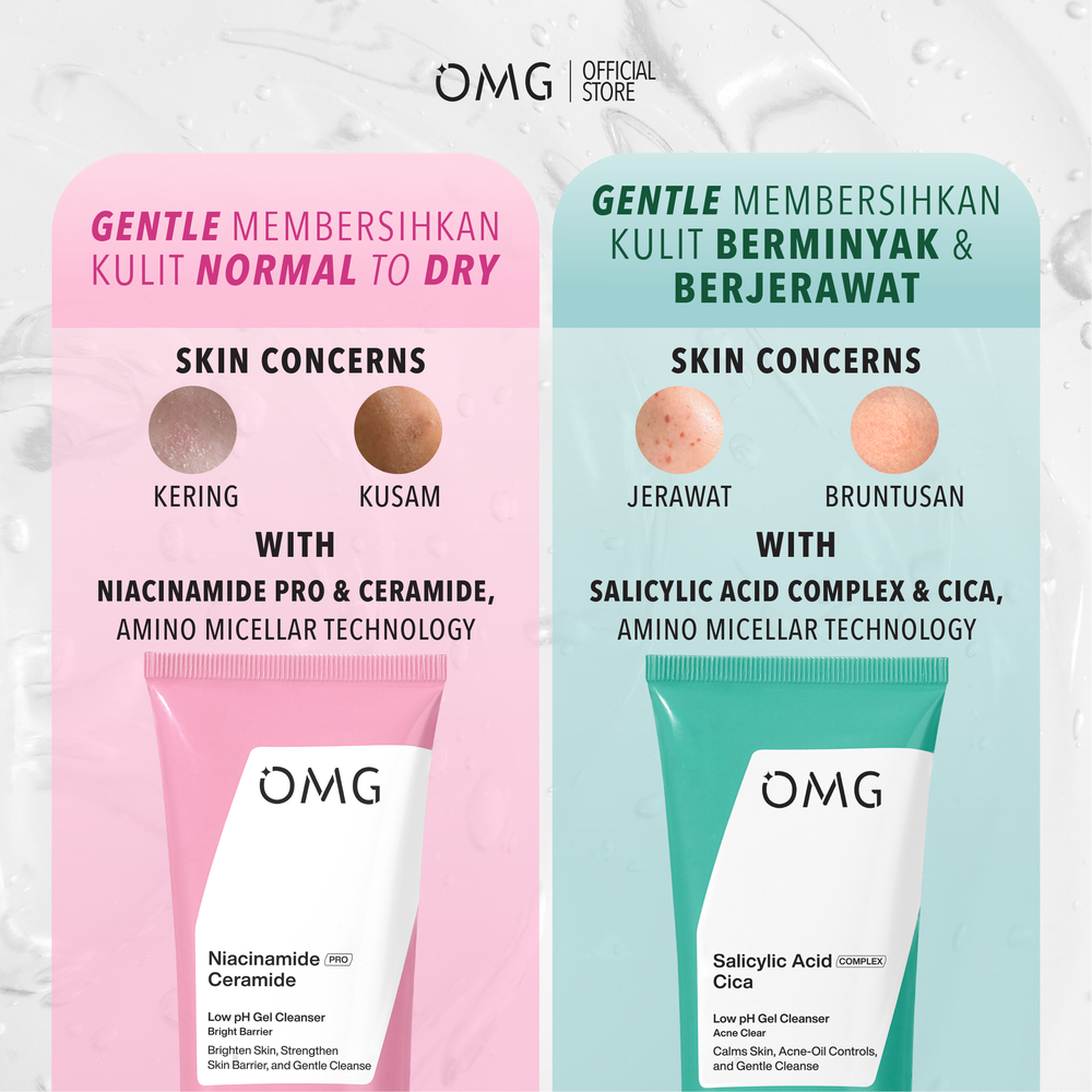 Jual [ BELI 2 LEBIH MURAH ] Skincare OMG | OMG Oh My Glow Skincare ...