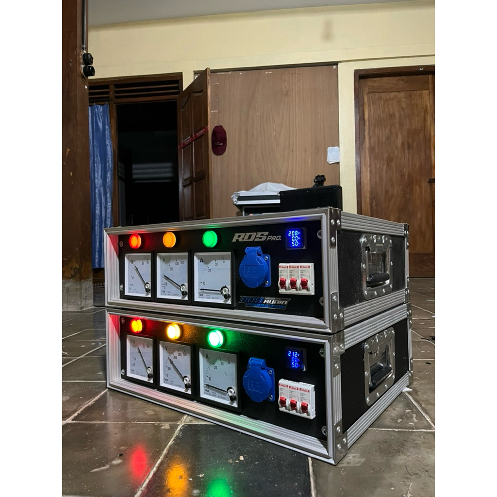 Jual Panel Genset Analog 1 Phase Siap Pakai, Panal genset 1 Phase ...