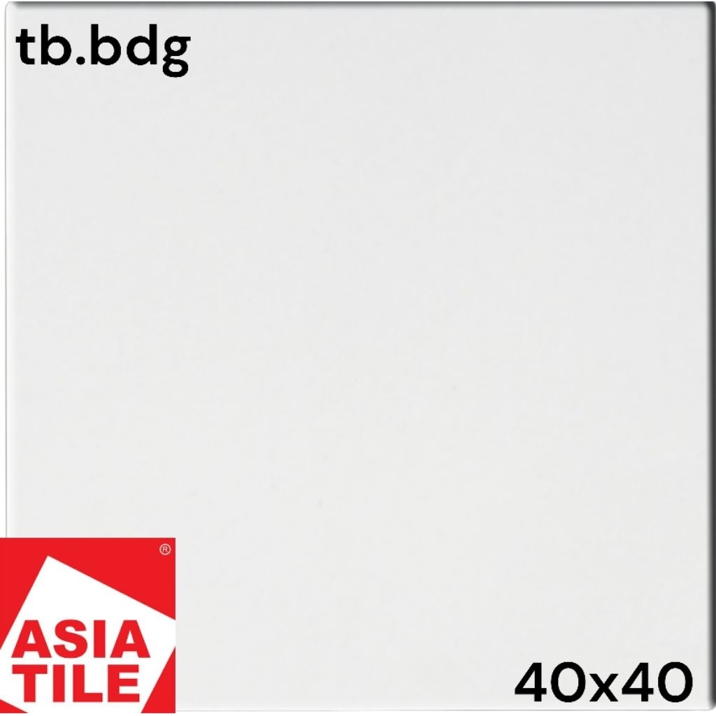 Jual Keramik 40x40 Murano Putih Asia Tiles | Shopee Indonesia