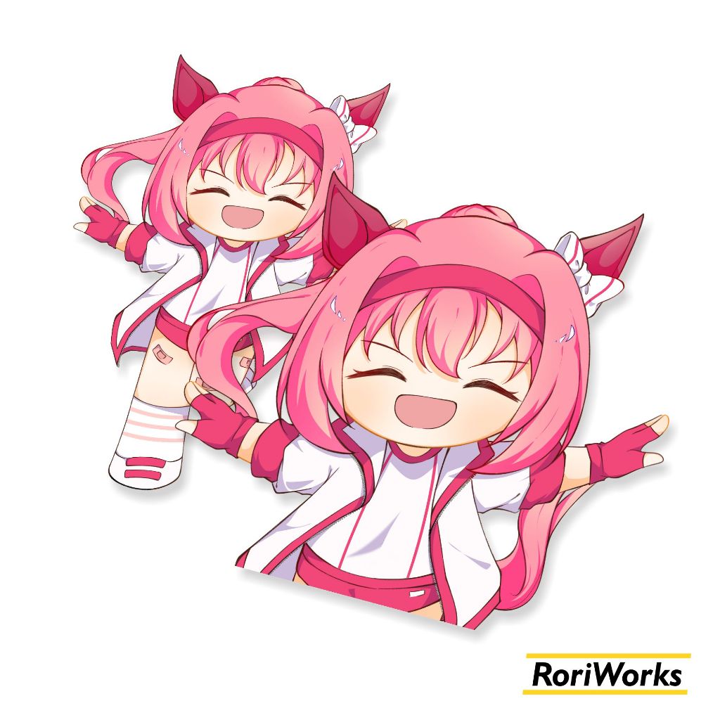 Jual Stiker Kiss cut - Haru Urara (Chibi) | Umamusume | Shopee Indonesia