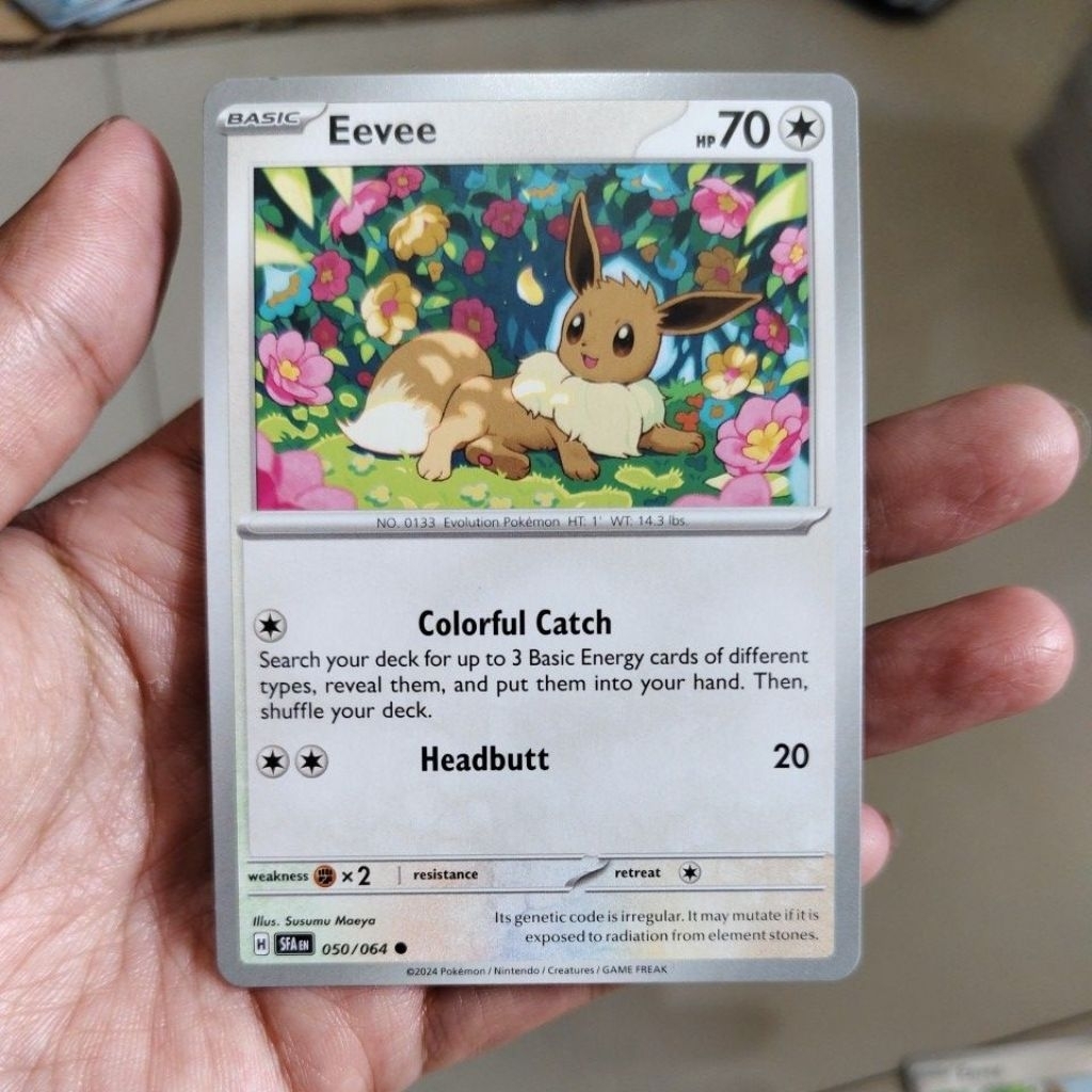 Jual kartu pokemon original common eevee sfa 050/064 | Shopee Indonesia