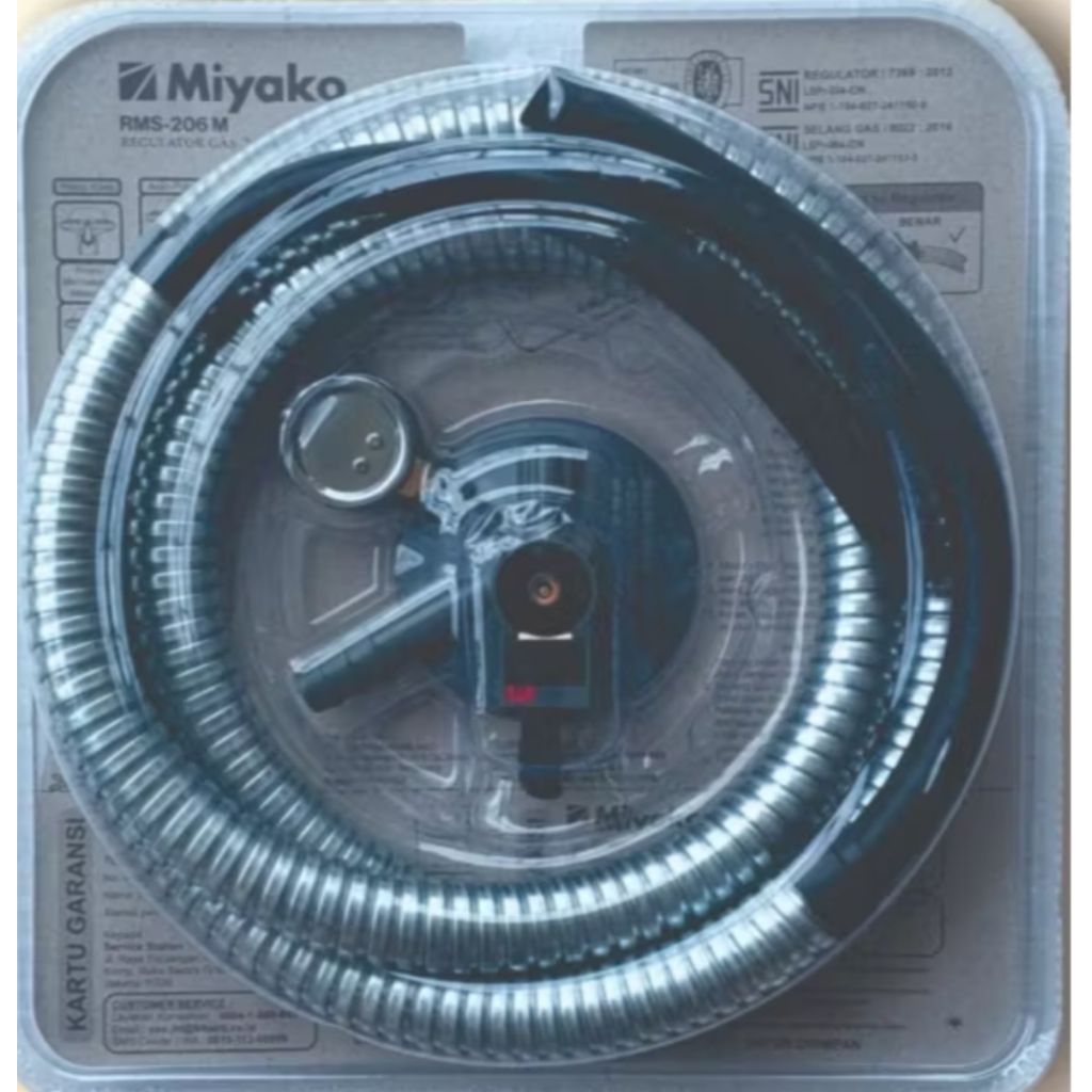 Jual Selang regulator gas tekanan rendah rms-206m paket kompor gas lpg ...