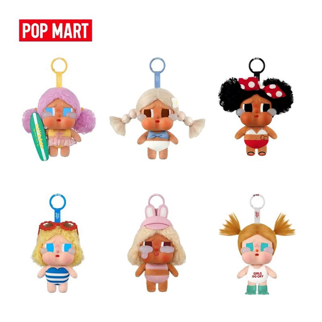 Jual POP MART CRYBABY Vacation Mode On Series - Vinyl Plush Pendant ...