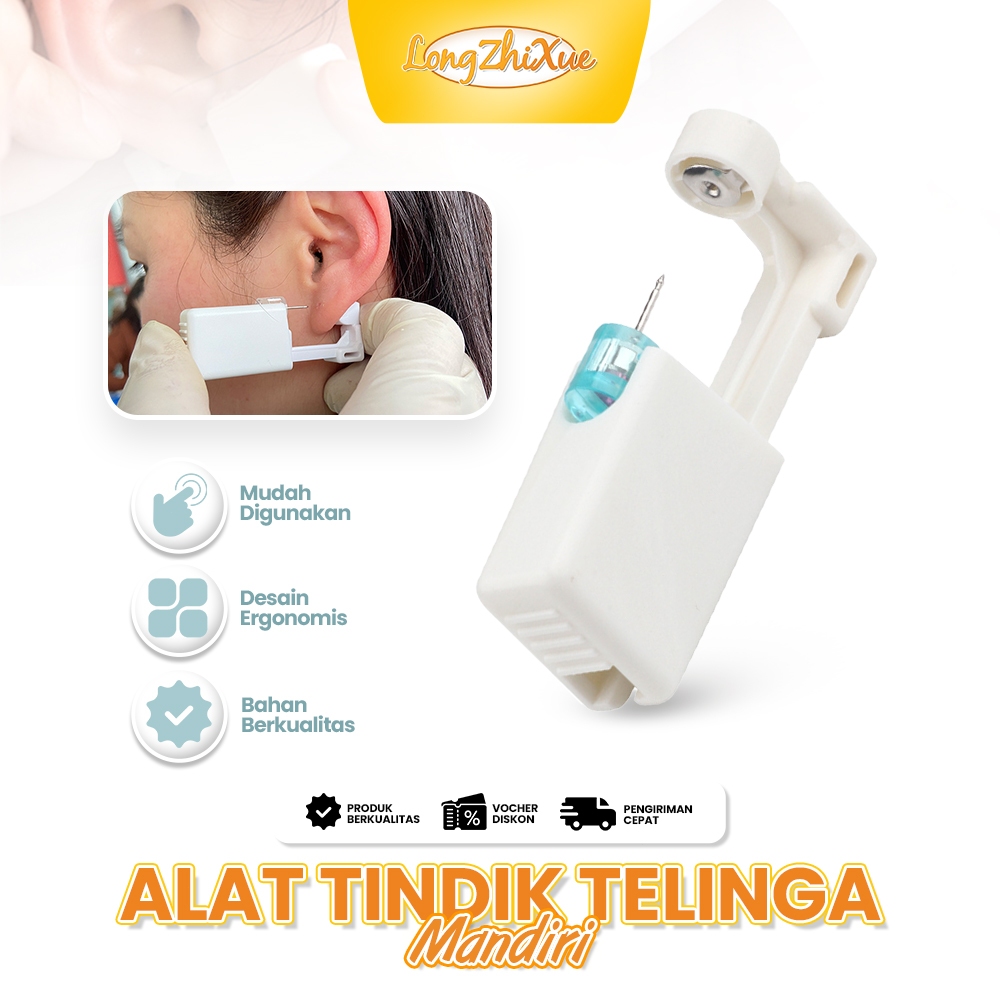 Jual Alat Tindik Telinga Hidung Steril Minim Sakit || Ear Piercing Tool ...