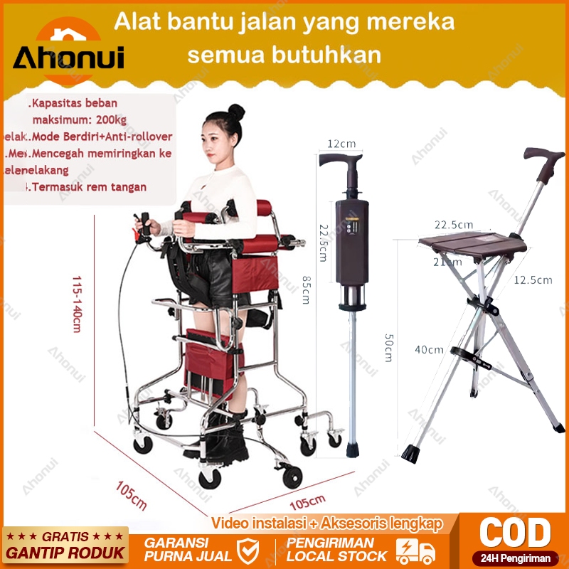 Jual ~{Garansi}~Rollator walker Walker Anak Cocok untuk145-180/85-135CM ...