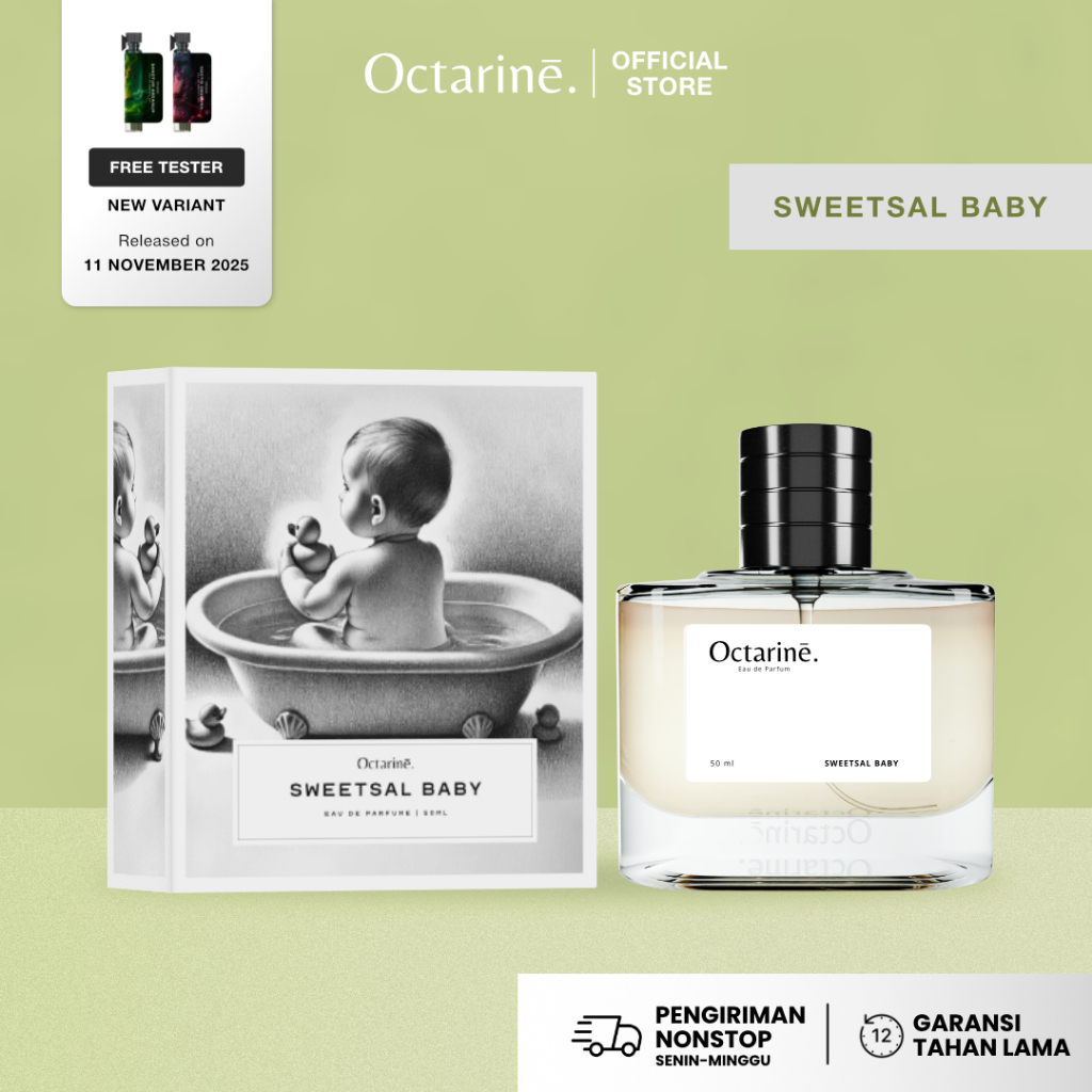 Jual Octarine - Sweetsal Baby Parfum Unisex Aroma Cleen Floral | Shopee ...
