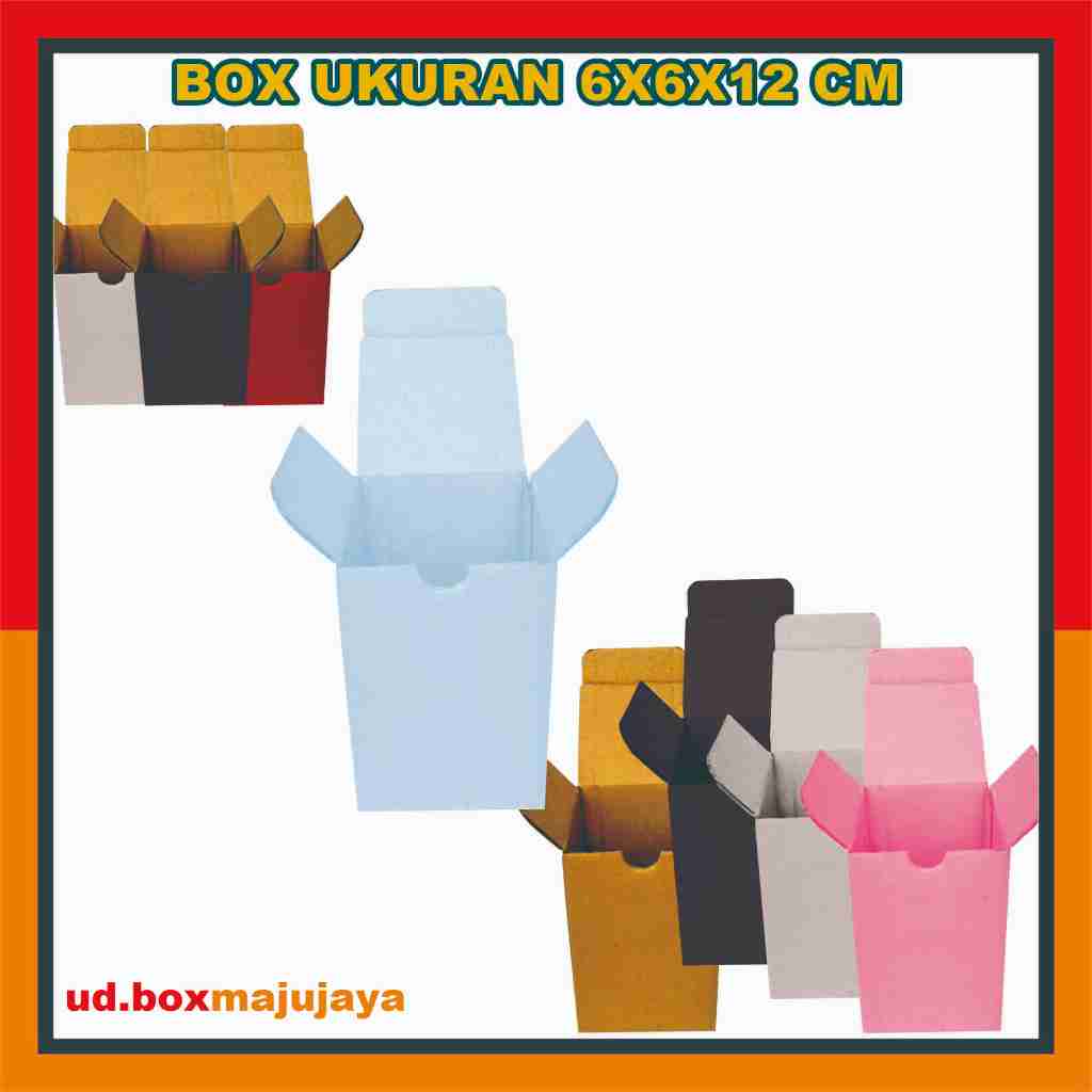 Jual Kardus 6x6x12 cm / Box Sloop / Box Parfum | Shopee Indonesia