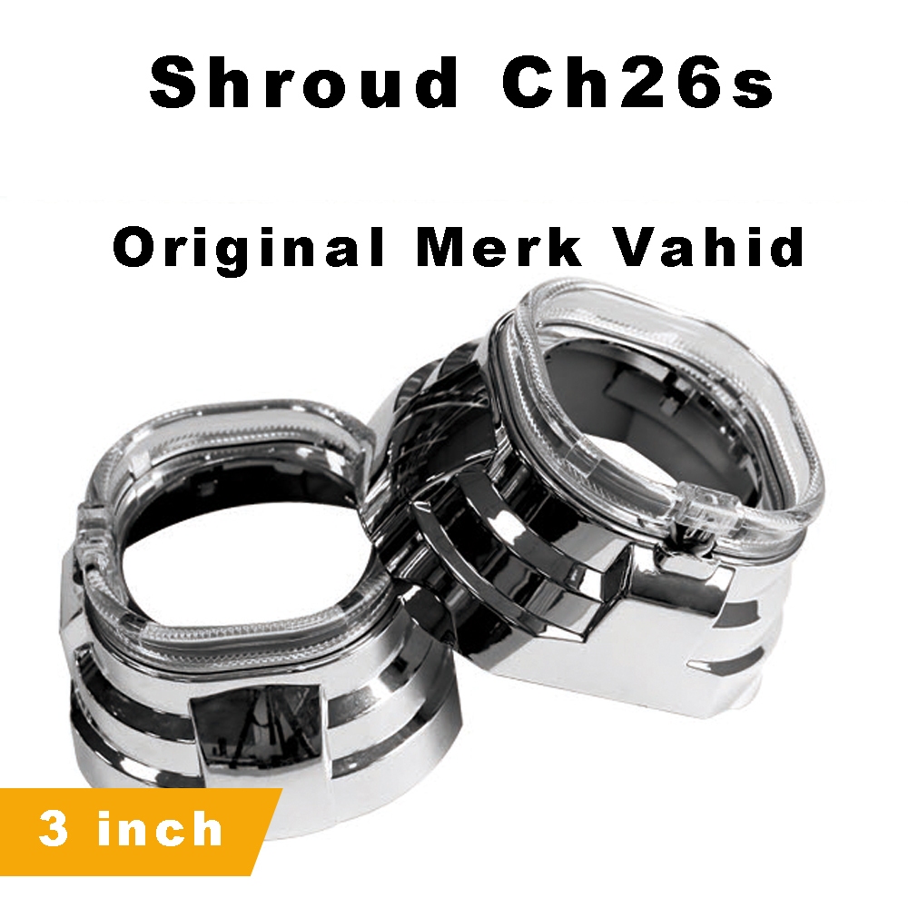 Jual Ch26s - Casing Shroud Ukuran 3 inch Crystal Angel Eyes Square ...