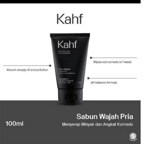 Jual KHAF FACE WASH UK 100ML | Shopee Indonesia