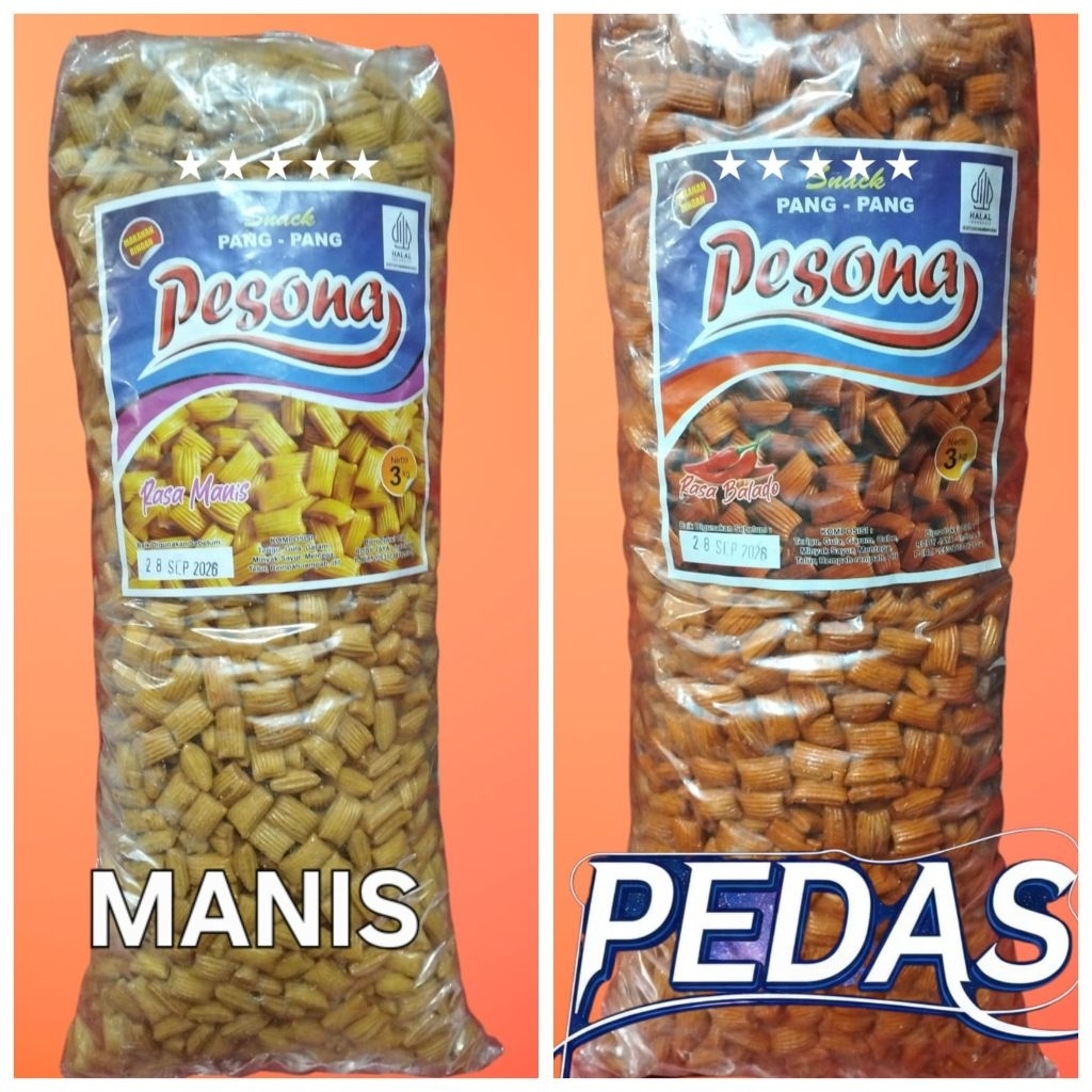 Jual PANG PANG PESONA 1 BALL 3KG( MANIS & PEDAS) | Shopee Indonesia